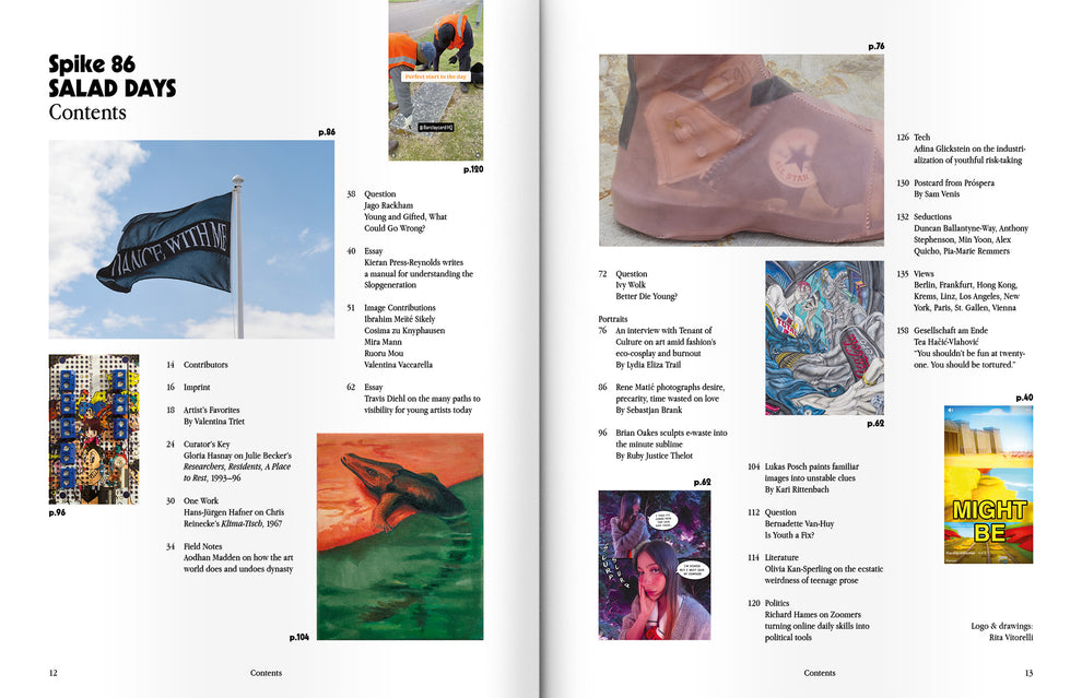 Spike Art Magazine #86 (Winter 2025/26): Salad Days – SPIKE